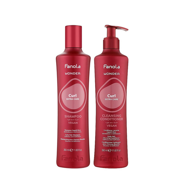 Fanola Wonder Curl Extra Care Shampoo and Conditioner Bundle – Albasel cosmetics