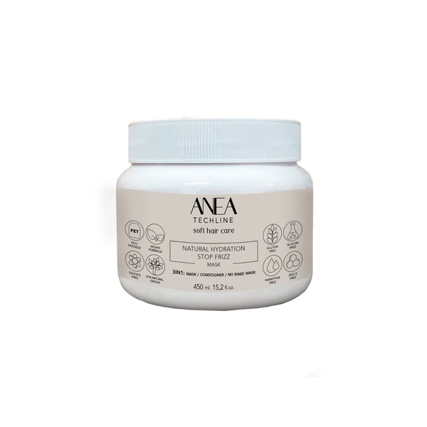 Anea Natural Hydration Stop Frizz Hair Mask 450ml – Albasel cosmetics