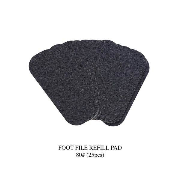 Foot File Refill Pad 80 # 25pcs – Albasel cosmetics